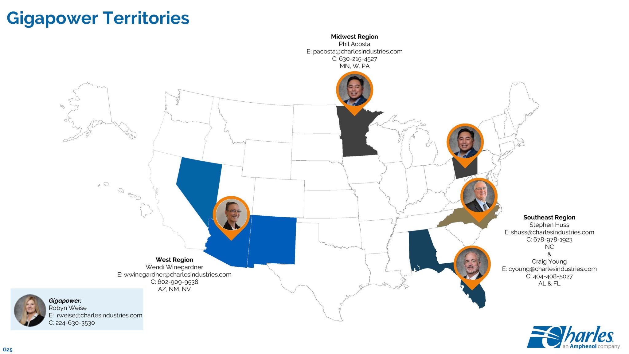 Charles / Gigapower Sales Map – Charles Portal